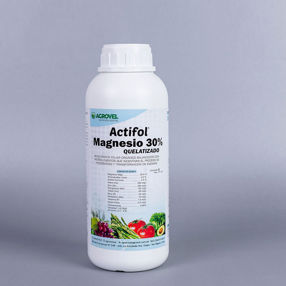 Actifol Magnesio 30% Quelatizado – Agrovel